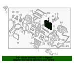 2016-2020 Hyundai Tucson Evaporator Core 97139-D3000 | OEM Parts Online