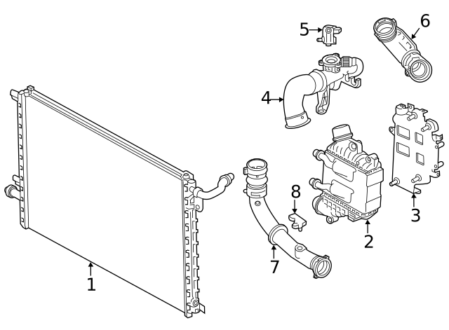 Genuine OEM Inlet Tube Part# LR094069 Fits 2018-2020 Land Rover: Up To ...