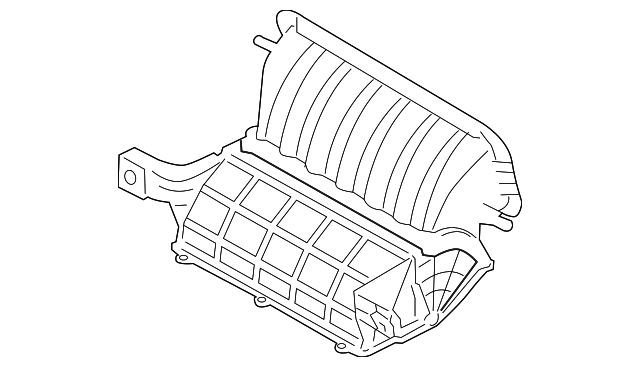 Hyundai - 97114-4Z000 - Upper Case - 2013-2018 Hyundai Santa Fe Sport ...