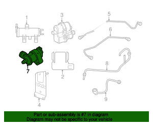8653909 - Purge Control Valve - 2004-2016 Volvo | Volvo OEM Parts Direct
