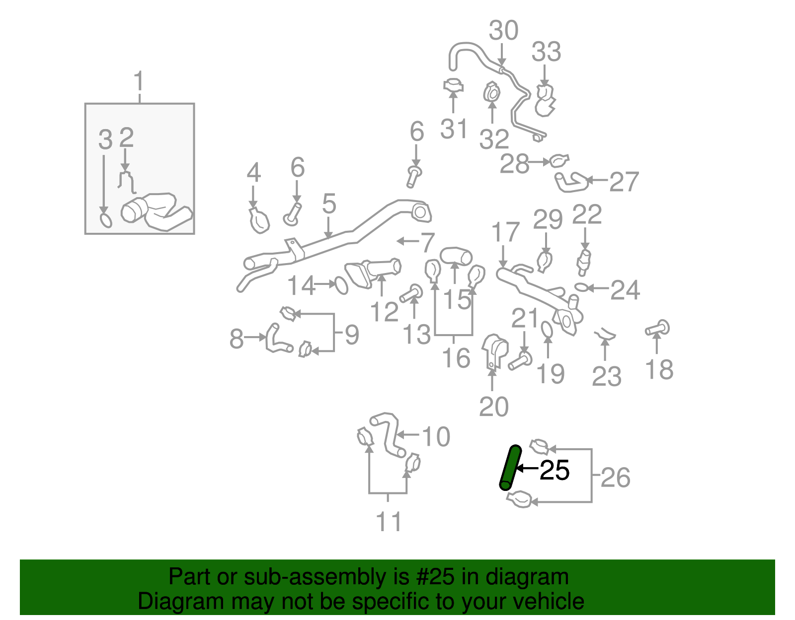 2008-2012 Audi S5 Engine Coolant Hose 079-121-055-R | AutoNationParts.com