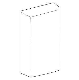 Genuine Toyota Bumper Cover Insulator part# 52421-02050 for 2020-2024 ...