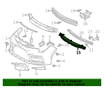 52618-02310 - Lower Absorber - 2020-2022 Toyota Corolla | OEM Genuine ...