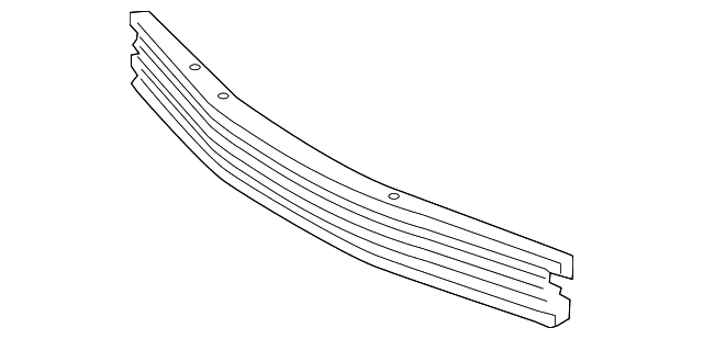 2019-2025 Toyota Corolla Impact Bar 52131-12310 | Toyota Parts Center