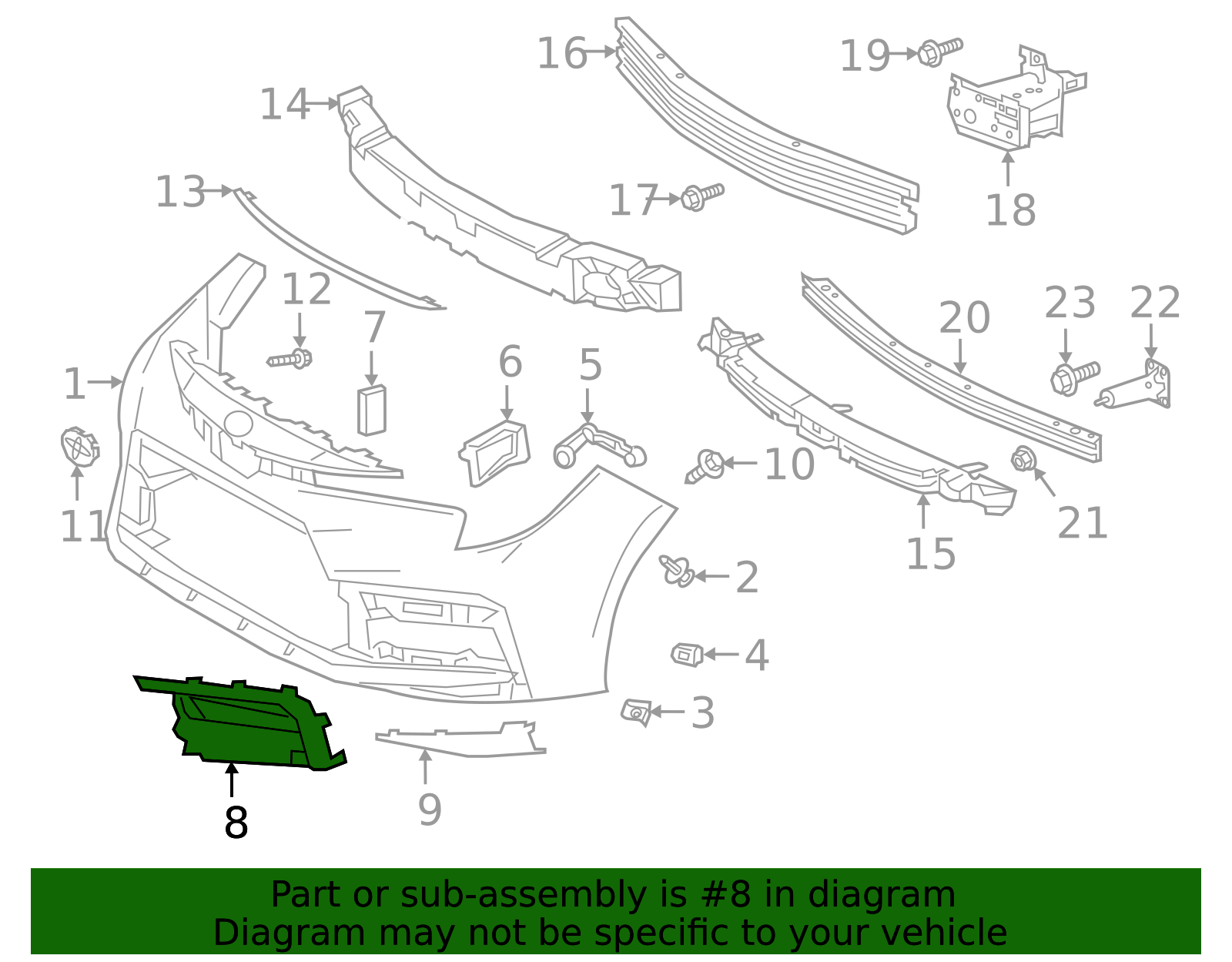 81481-02A30 - 2020-2022 Toyota Corolla - Lamp Bezel | Nucar Toyota of ...