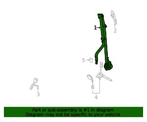 2021-2024 GM Lap & Shoulder Belt 85533044 | NewGMParts.com