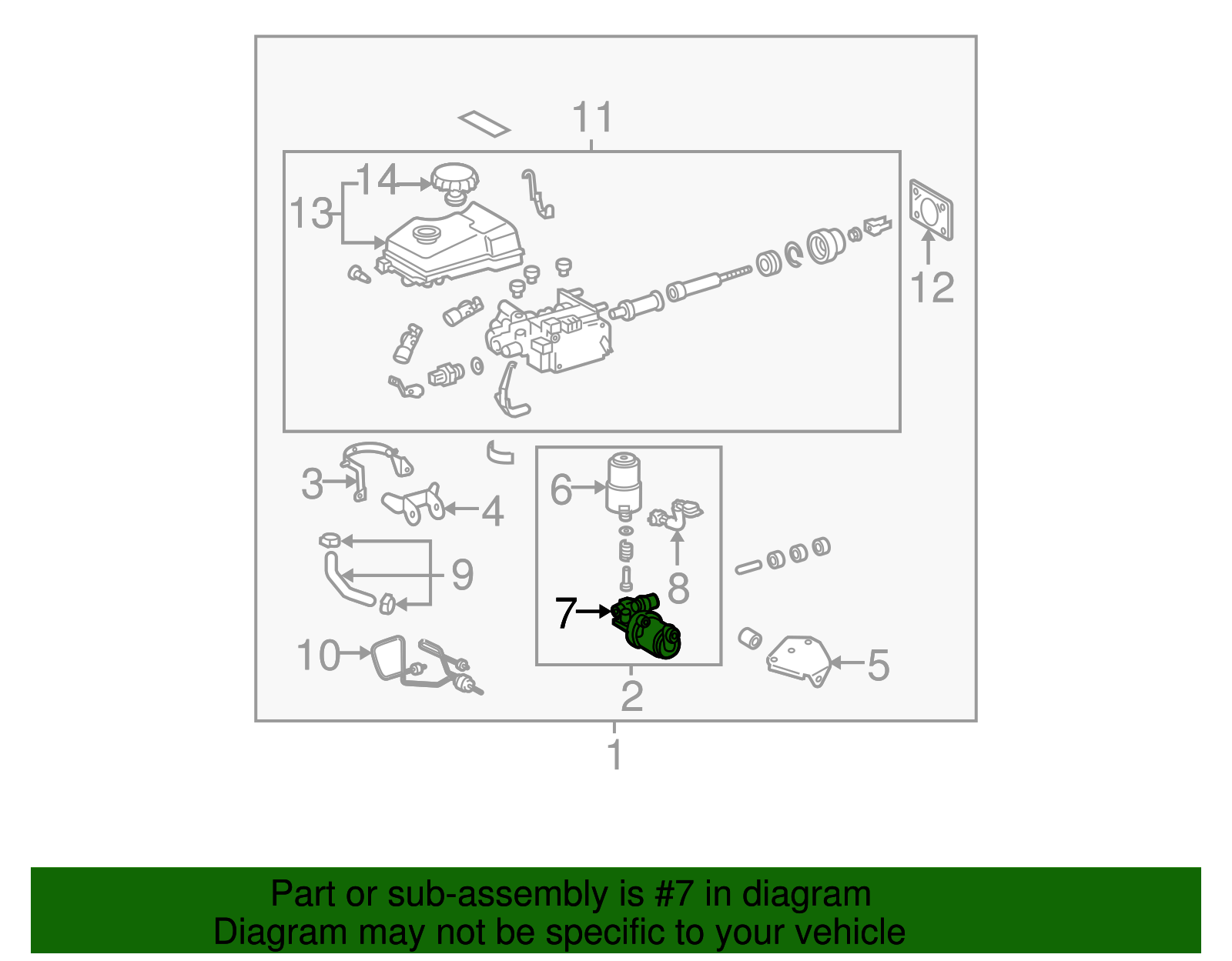 Toyota Parts Motor & Pump 47960-60010 | Toyota Parts|Toyota Online ...