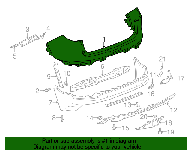 84286227 GM Bumper Cover | GM Parts Store
