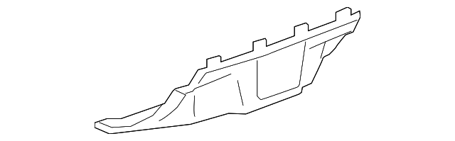 84282007 - Black Rear Bumper Fascia Trailer Hitch Access Hole Cover ...