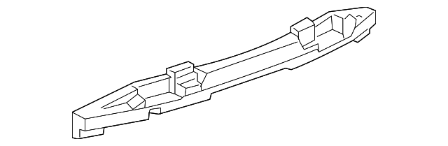 2018-2019 GMC Terrain Rear Bumper Fascia Energy Absorber 23195515 GM ...