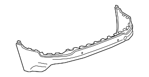 2022-2023 GMC Terrain Primed Front Bumper Upper Fascia 84680695 GM ...