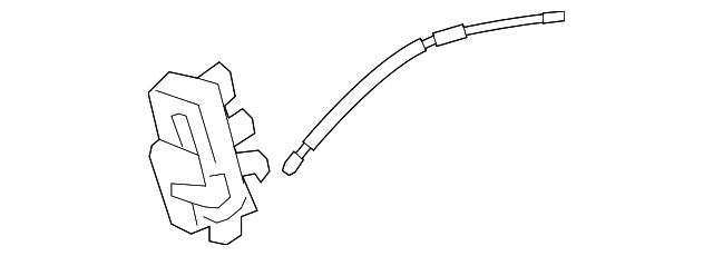 2008-2014 Cadillac CTS Rear Driver Side Door Latch 22862242 GM ...