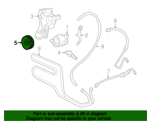 1984-2016 GM Pump Pulley (Replaces 12605677) 19421487 GM ...