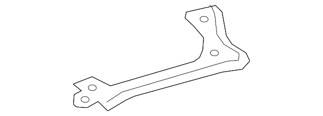 58252-0D120 - Front Brace Side Support - 2014-2018 Toyota Yaris | Nucar ...