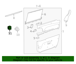 84963-08040 - Power Sliding Door Switch 2021-2023 Toyota Sienna | Group ...