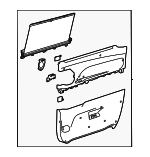 Genuine OEM Toyota Sienna Side Door Parts | Toyota Parts Center