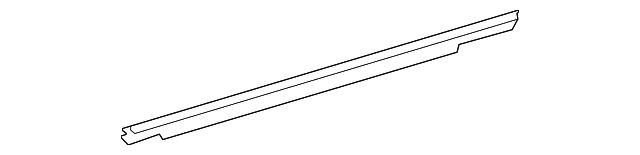 68174-08040 - Door Window Belt Weatherstrip - 2021-2023 Toyota Sienna ...