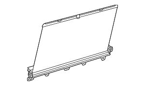 2021-2022 Toyota Sienna Door Glass Sunshade 65907-08030-A0 | Toyota ...