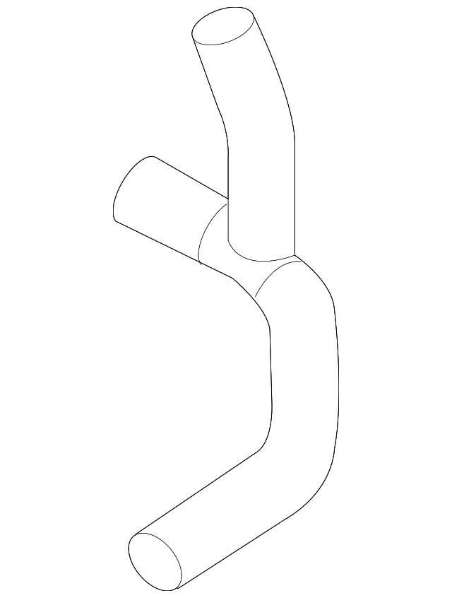 2007-2010 Audi Q7 Connector Hose 7L0-121-156-A | Audi USA Parts