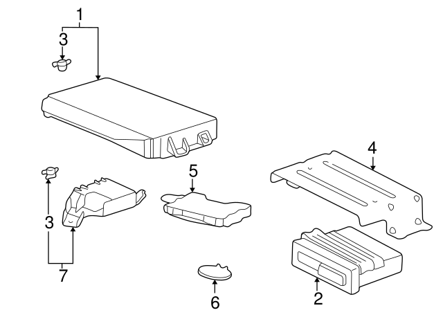 2001-2005 Porsche Control Module 996-618-262-03 | Sunset Porsche Parts