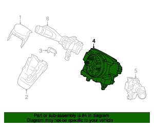 32350376 - Turn Signal Switch 2016-2024 Volvo | AutoNation Parts