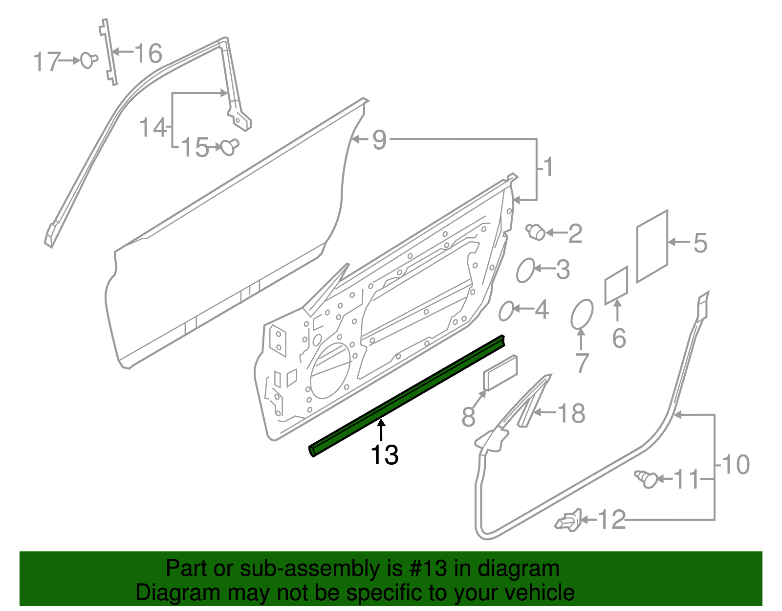 2017-2020 Infiniti Q60 Lower Seal 80839-5CA0A | Infiniti of Orland Park