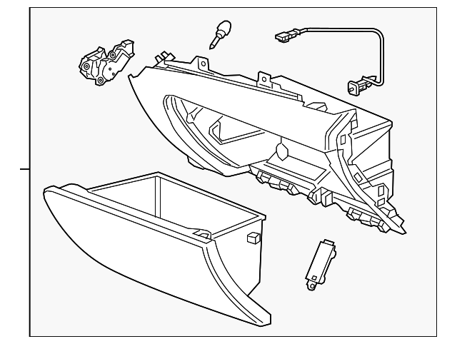 2019-2022 Chevrolet Blazer F Compartment 84616841 GM | GMPartsDirect.com