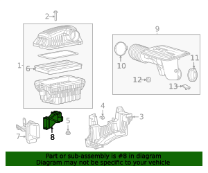 2020 Ram 1500 Air Inlet Duct 68292830AA | TascaParts.com