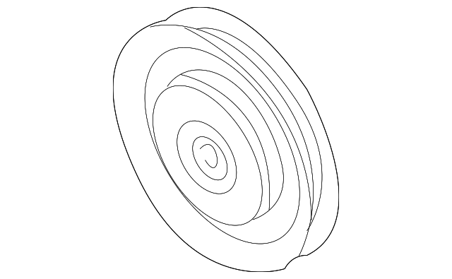 1998-2004 Nissan Idler Pulley 11945-3S512 | Nissan Parts Plus