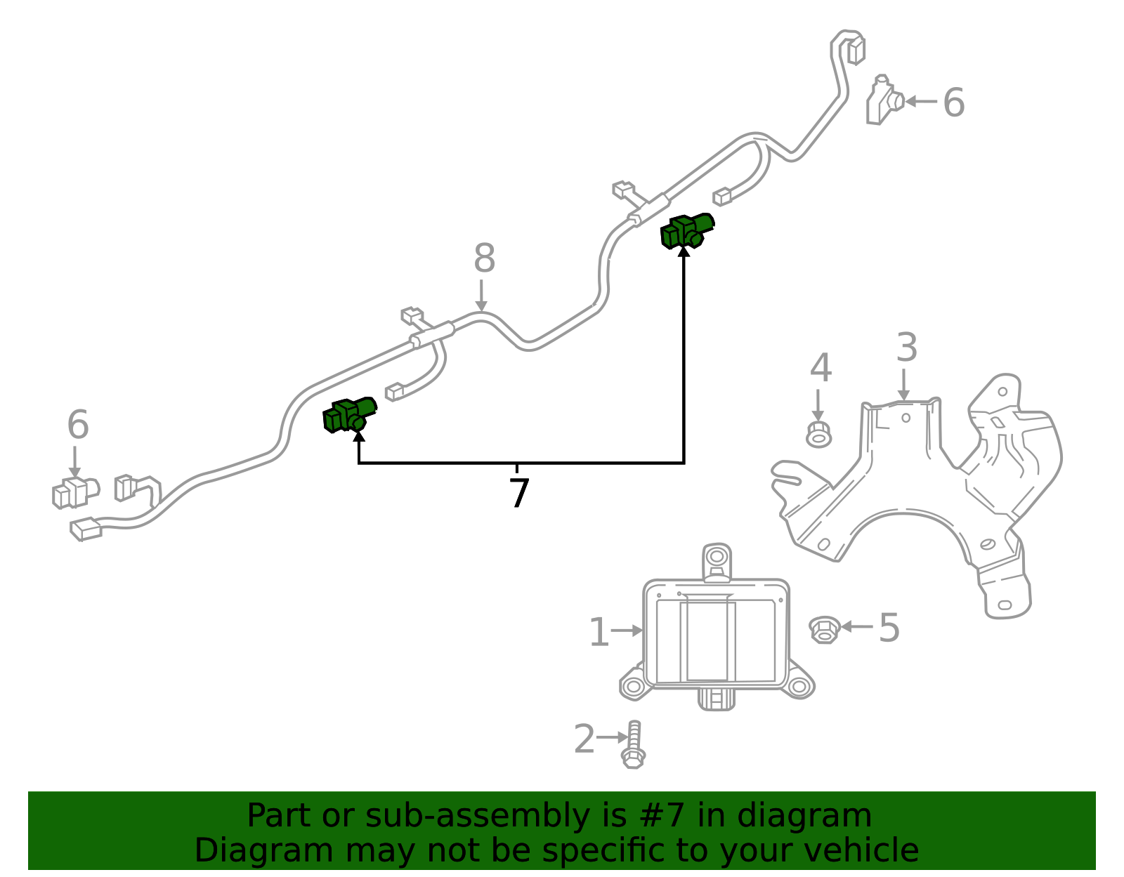 GMK6-67-UC1-2P - Park Sensor 2019-2024 Mazda CX-5 | Florida Mazda Parts