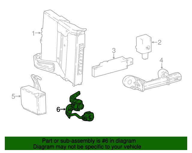 2021 Lexus Trunk Switch 84945-11020 | OEM Parts Online