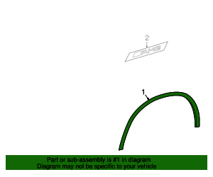 253-885-75-06 - Fender Flare 2018-2023 Mercedes-Benz | AutoNationParts.com