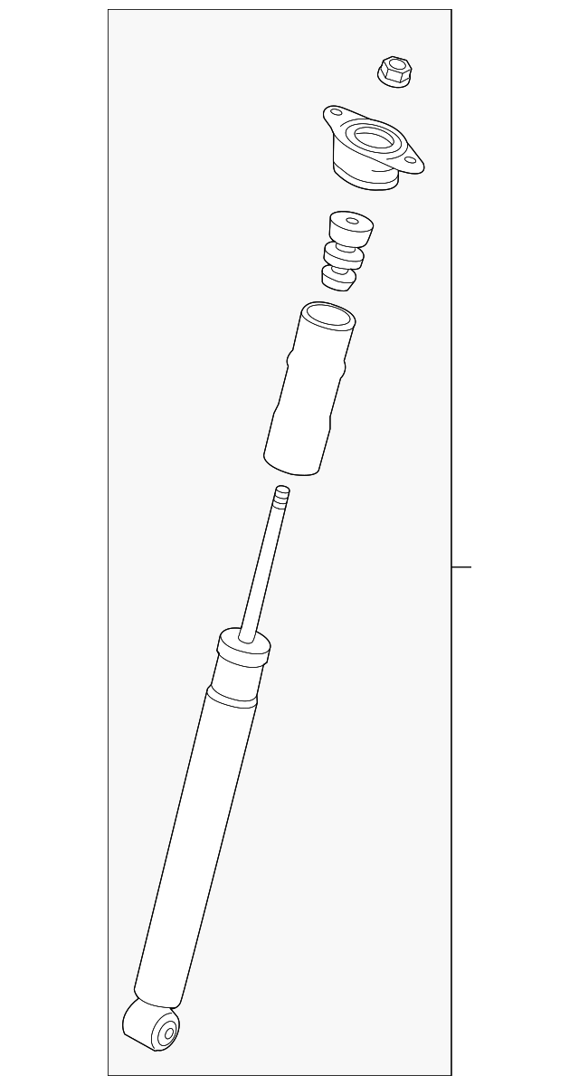 2014-2016 Porsche Panamera Shock Assembly 970-333-061-37 | OEM Parts Online