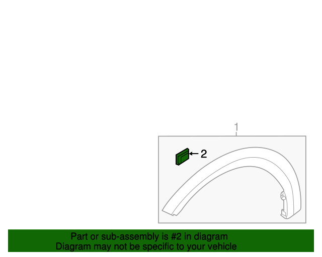 87716-2W000 - Body Side Molding Clip 2017-2023 Kia | Kia.Parts Store