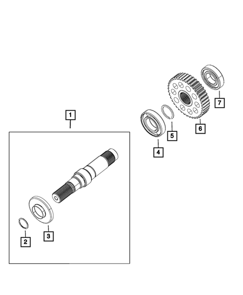 Gear Train for 2024 Ram 1500 | My Mopar Parts