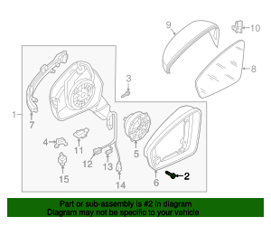 2018-2023 Volkswagen Tiguan Housing Assembly Hardware Kit 5NA-898-011 ...
