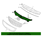 2015-2018 Kia Sedona Upper Molding 86585-A9000 | Kia Cheap Parts