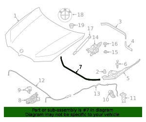 51767495997 - 2019-2025 BMW X7 Front Seal (51-76-7-495-997) | BMW of ...
