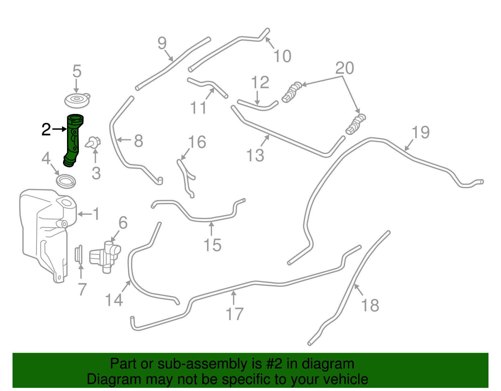 76805-T7W-A11 - Filler Neck 2016-2022 Honda HR-V | Honda Parts Online