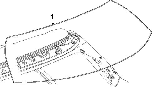 Glass - Lift Gate for 2025 Chevrolet Blazer EV | GMPartsDirect.com
