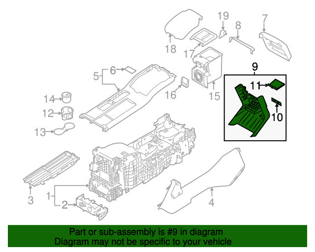 2013-2016 Land Rover Range Rover Rear End Panel LR037387 | JaguarParts.com