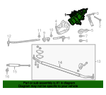 2010-2024 Mopar Steering Gear Box 68575536AA | MoparPartsCanada.ca