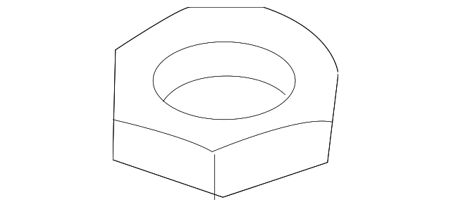 2000-2018 Mopar Tie Rod End Lock Nut 6505623AA | TascaParts.com