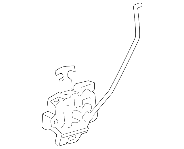 2009-2013 Toyota Corolla Lock Assembly 64600-02040 | Toyota Parts Center