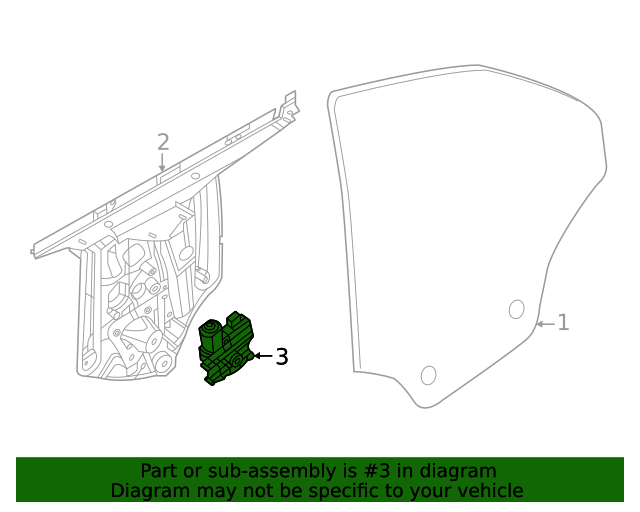 Genuine BMW 61-35-9-854-232 | Window Motor | FREE Shipping on Most ...