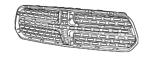 2014-2020 Dodge Durango Grille 5113716AB | My Mopar Parts
