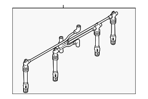1998-2015 Volkswagen Spark Plug Wire Set 06A-905-409-L | vwpartscente