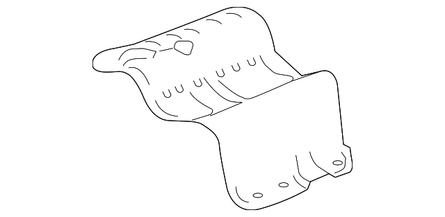 2018-2024 Honda Accord Heat Shield 74651-TVA-A00 | Honda Car Parts Direct