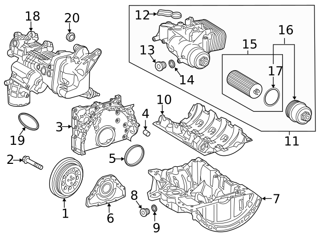 139-090-16-00-64 - Charge-Air Distributor Mercedes-Benz USA Parts