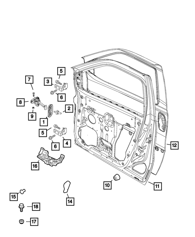 2016-2022 Ram ProMaster City OEM NEW 2019-2020 Mopar Ram ProMaster City ...
